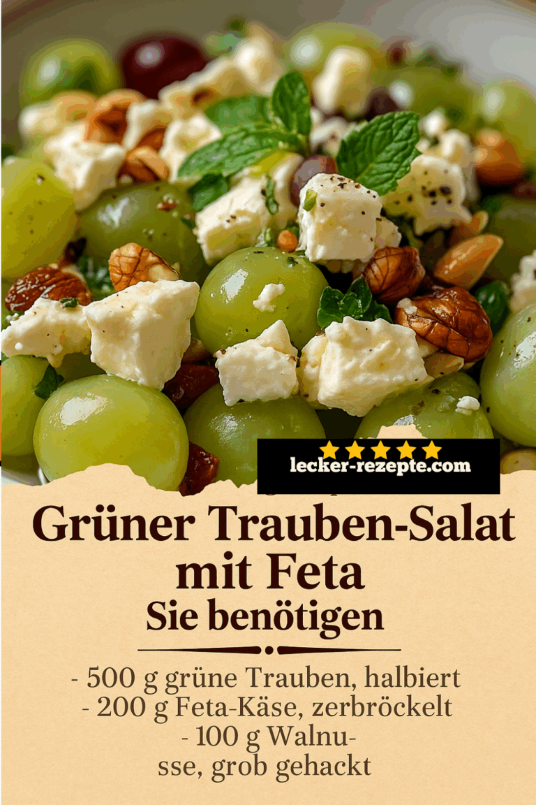 Trauben Salat Mit Feta