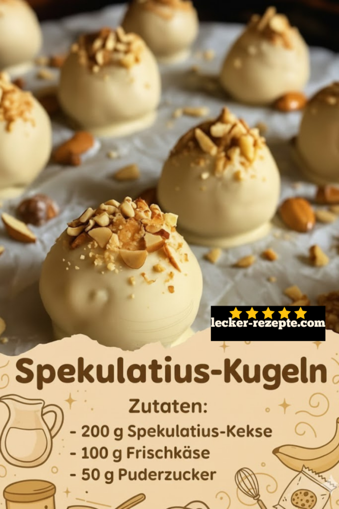 Spekulatius-Kugeln schmecken nach Weihnachten pur einfach himmlisch – Lecker Rezepte