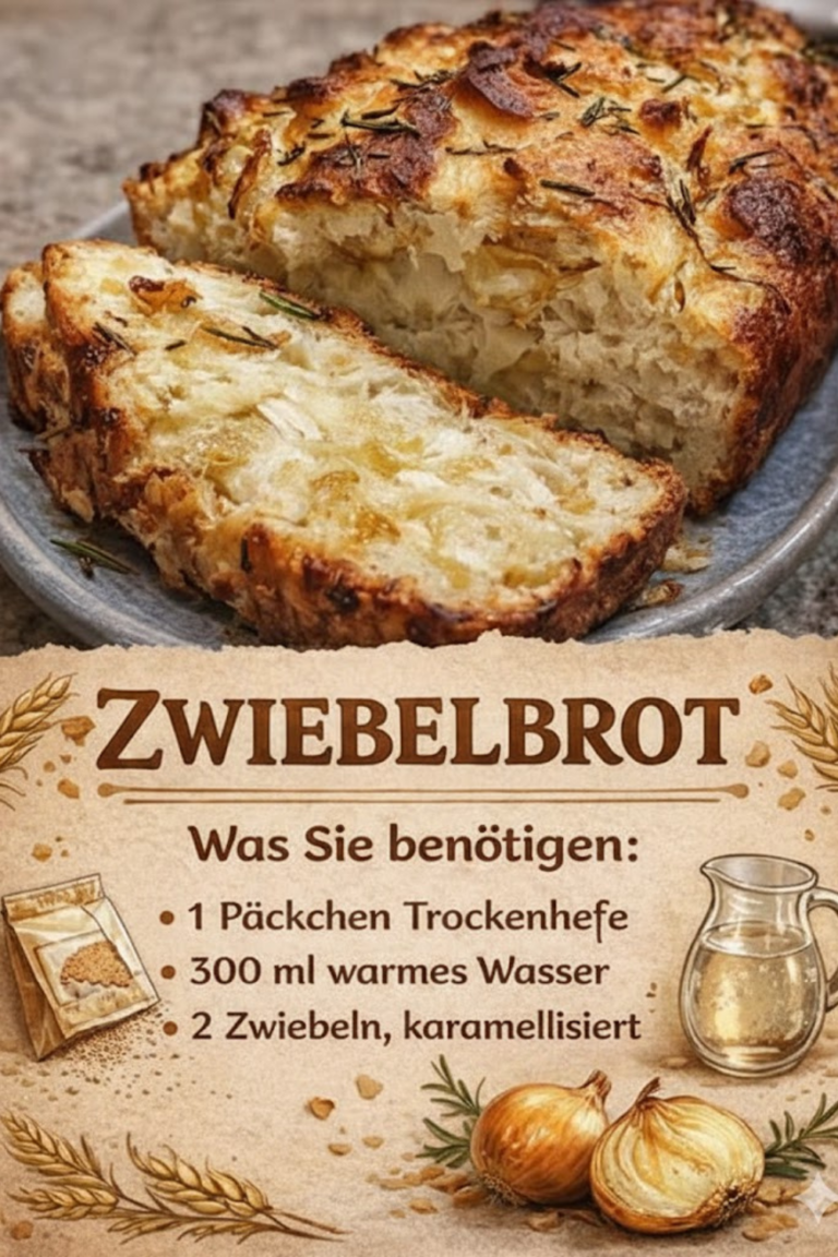 ZWIEBELBROT, boahhh… warm, herzhaft und der Duft macht sofort Hunger ...